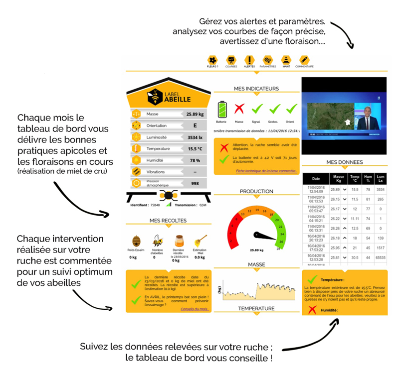 Apiculteurs, découvrez la ruche connectée